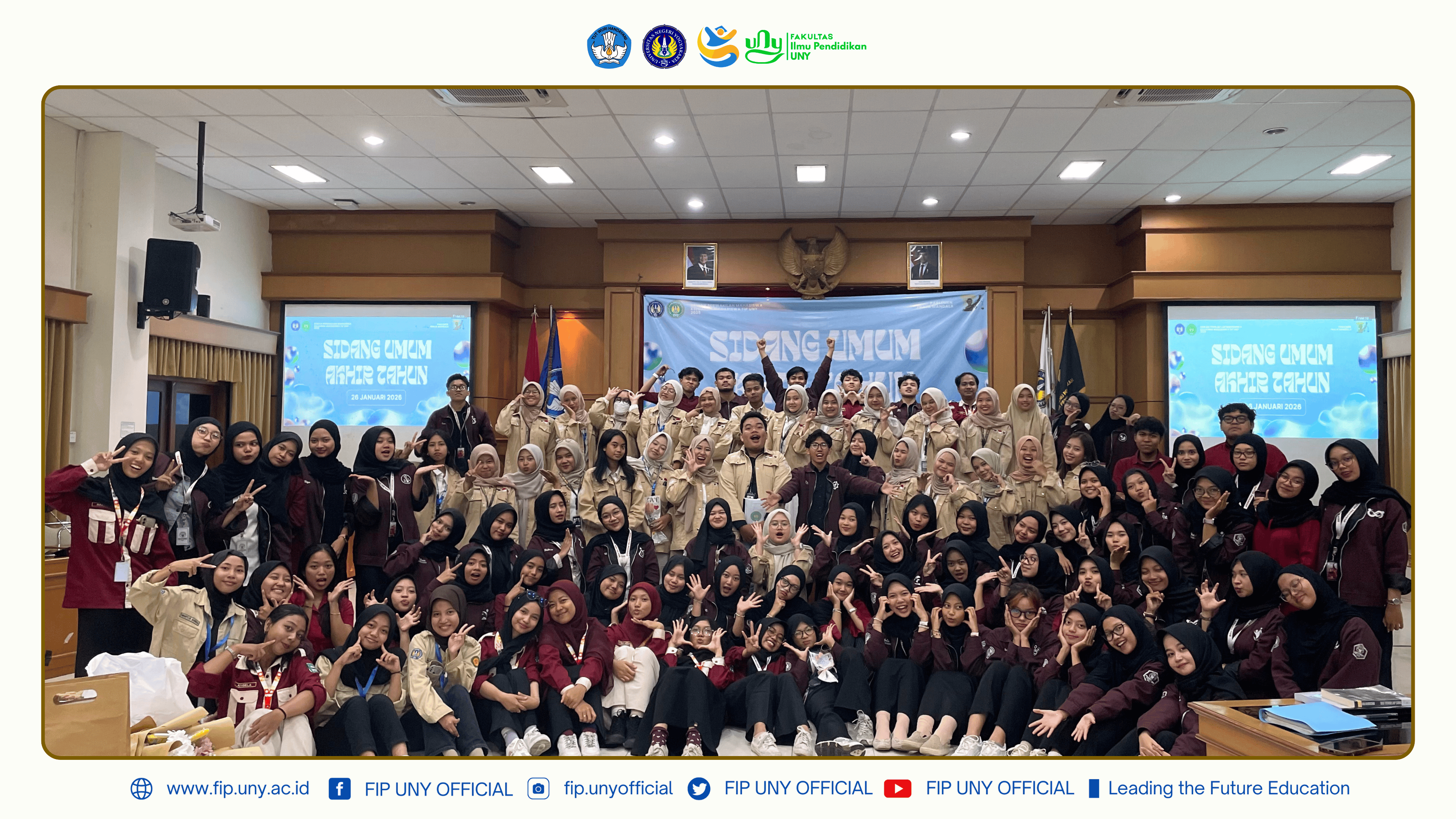 Sidang Umum Akhir Tahun FIP UNY Digelar di Abdullah Sigit Hall | fip ...